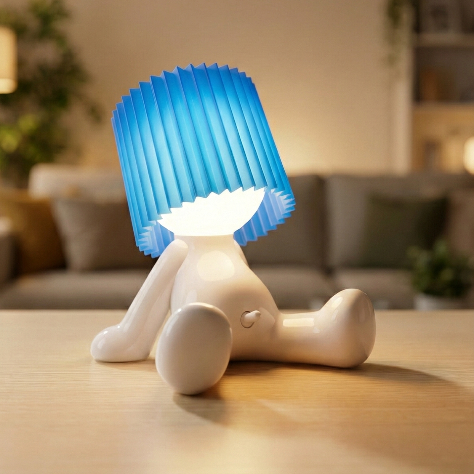 Larry the Lamp - Sitting – The laid-back lamp with humor | Lunikon